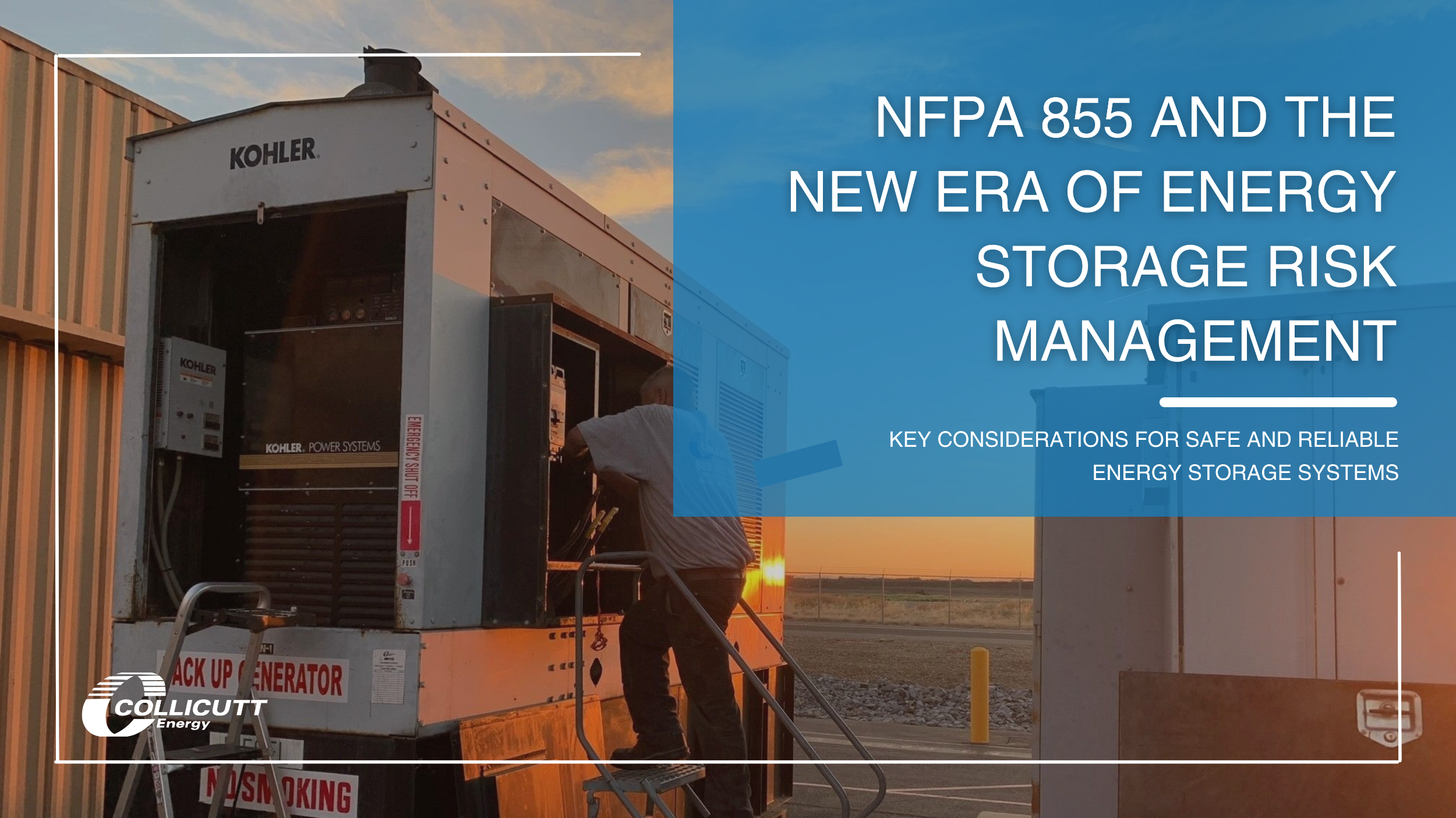 NFPA 855 and the New Era of Energy Storage Risk Management :: Collicutt ...